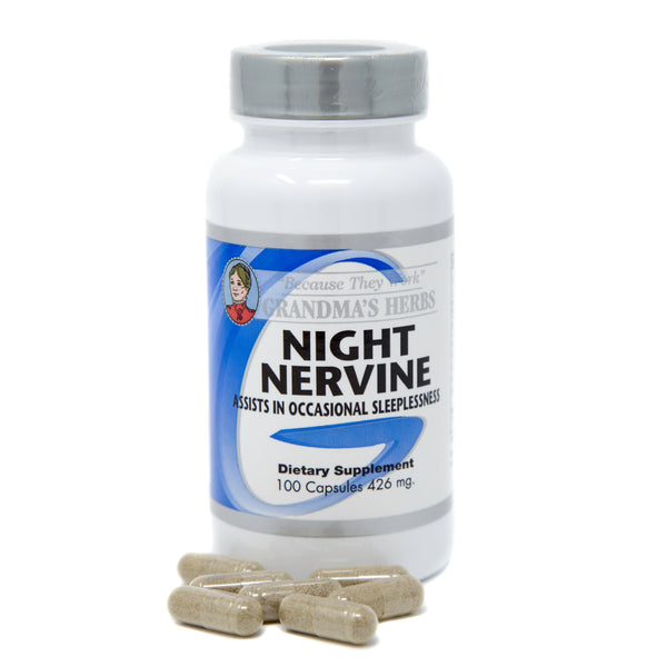 Night Nervine: Promotes Healthy Sleep – Grandma's Herbs